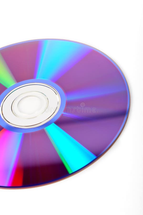 DVD Disc stock image. Image of color, archives, data, white - 7738435