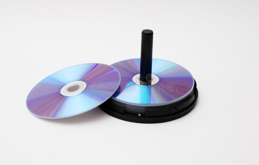 DVD disc stack stock image. Image of colorful, blank - 46507045