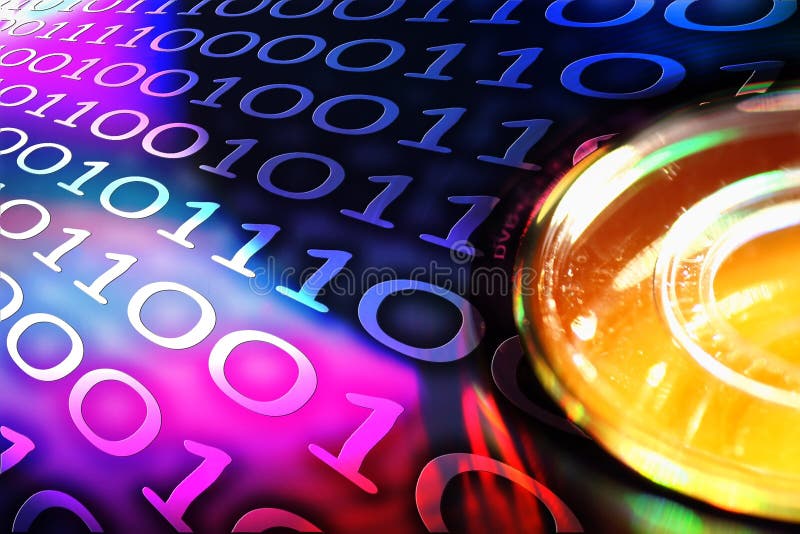 Abstract Rainbow Binary Code Stock Illustrations – 229 Abstract Rainbow ...