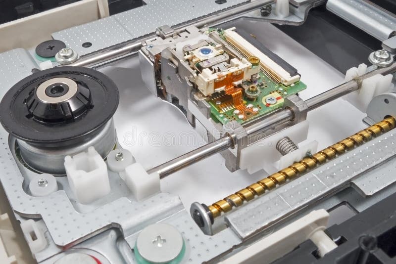 Dvd disk drive stock photo. Image of micro, mechanism - 43005852