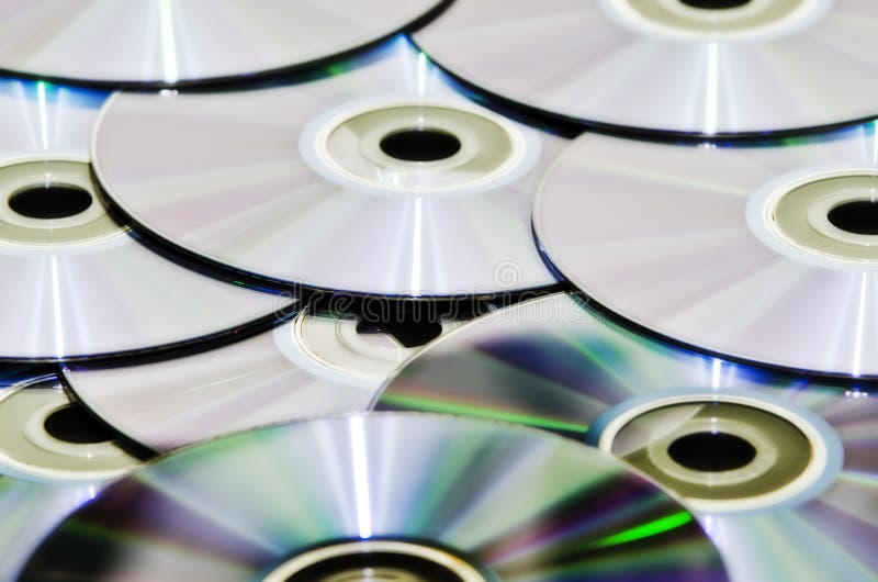 DVD disks stock photo. Image of computer, information - 35728308