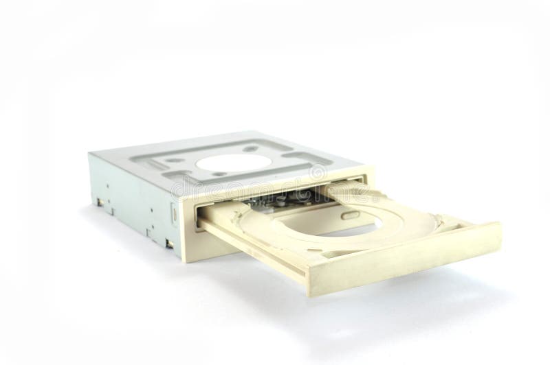 DVD-ROM drive stock image. Image of optical, communication - 14806281