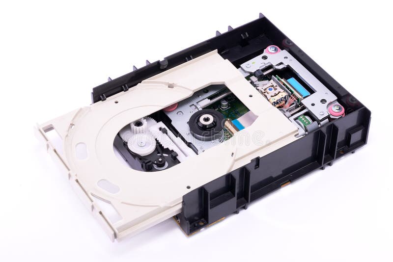 DVD Drive Inside stock image. Image of media, inside - 27639143