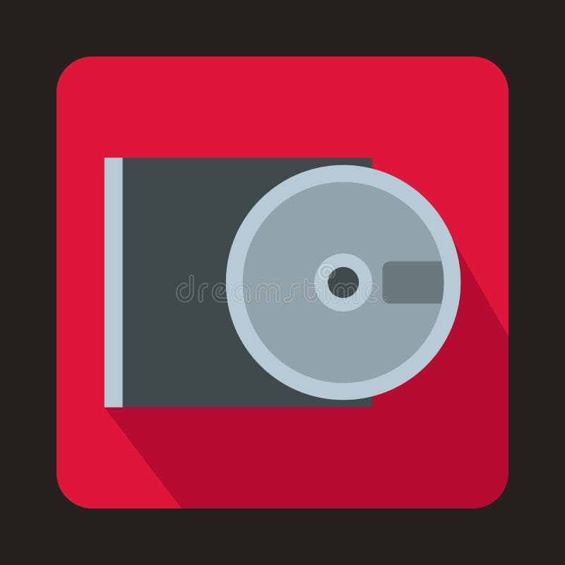 Dvd Drive Open Icon Flat Style Stock Illustrations – 4 Dvd Drive Open ...