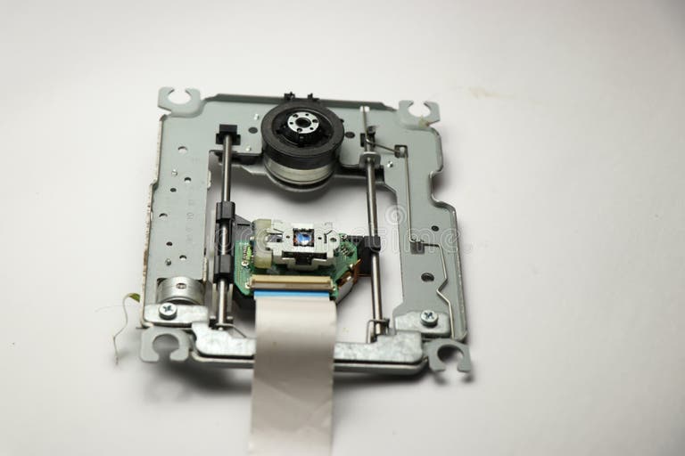 Computer DVD Disk Drive Inner Part Stock Photo - Image of industry ...