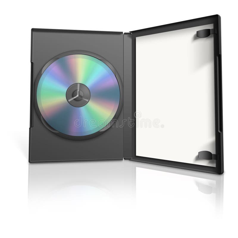 DVD and DVD Case stock illustration. Illustration of design - 81861408