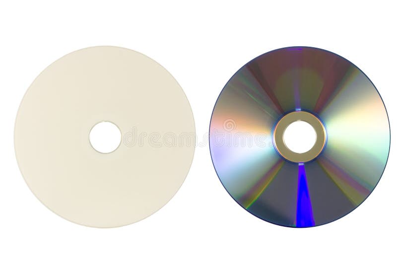 Dvd front and rear stock image. Image of computing, revolution - 27416735
