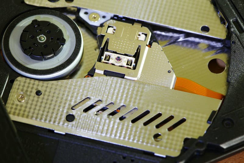 Disc head reader scene. stock image. Image of equipment - 110506239