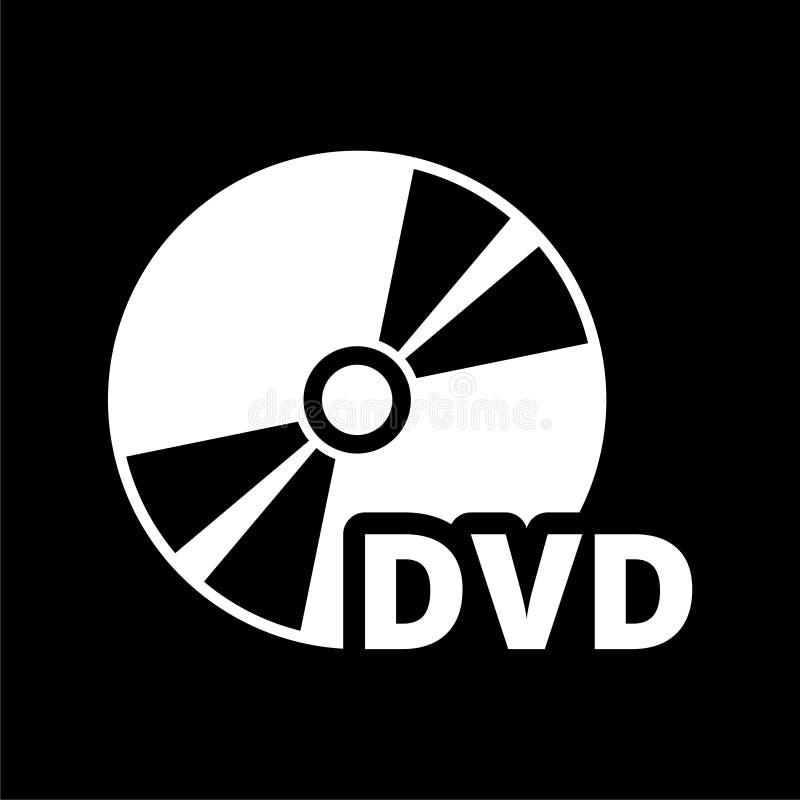 Dvd icon stock illustration. Illustration of information - 4560074