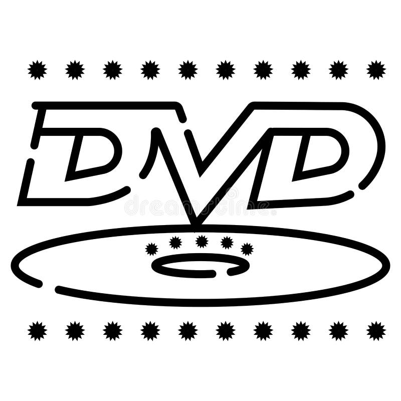 Dvd icon vector editorial stock image. Illustration of video - 148844549