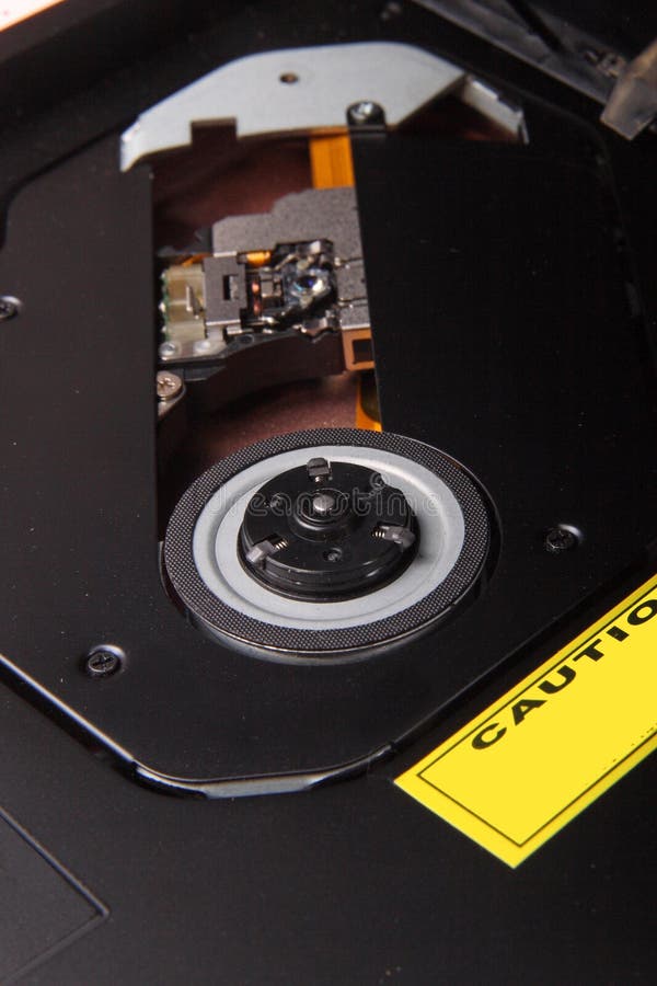 DVD optical drive. stock photo. Image of idea, entertaiment - 7966308