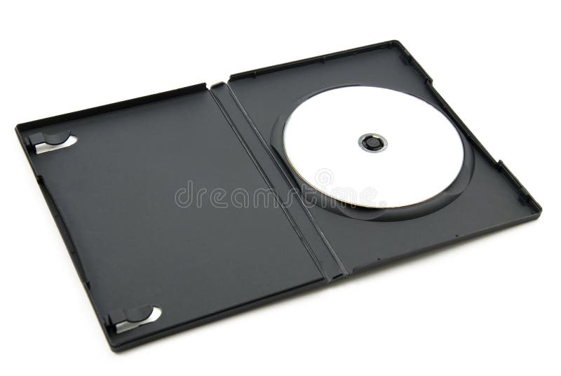 Dvd in Plastic Box stock image. Image of plastic, backup - 18770197