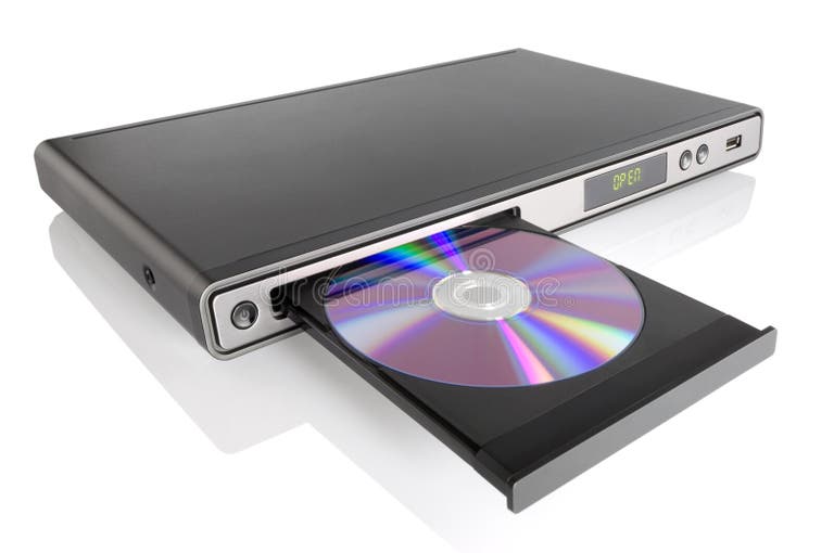 DVD player stock image. Image of studio, electrical, industry - 19722673