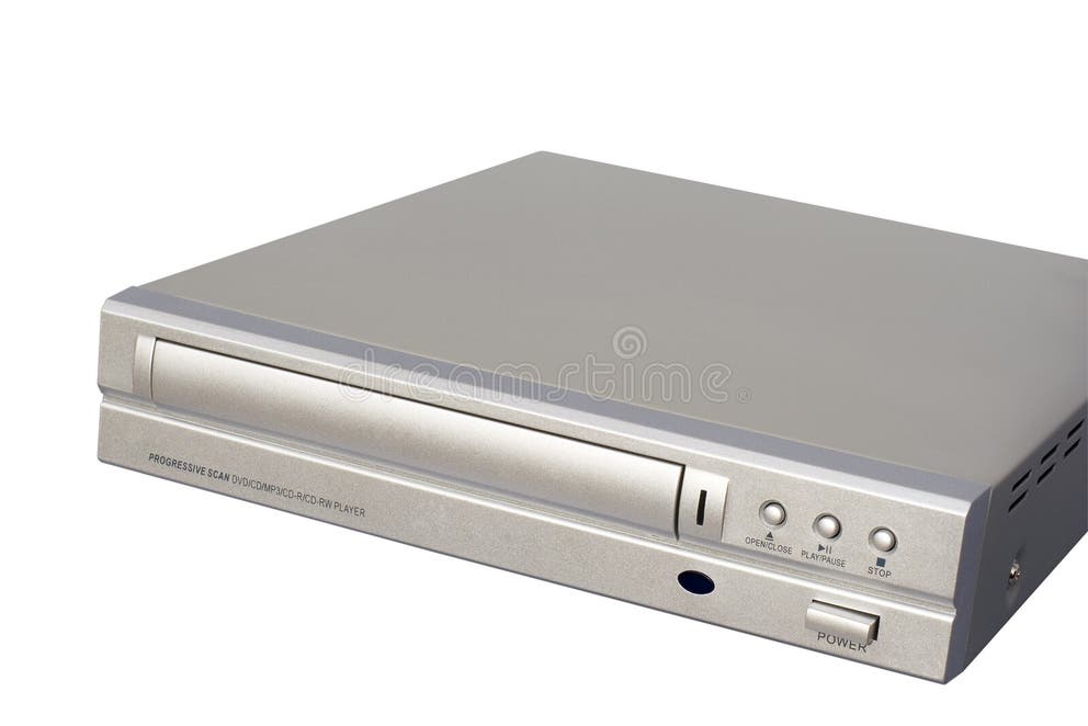 DVD Player stock image. Image of control, secam, rectangular - 2393849