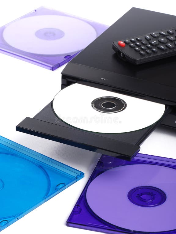 Dvd player stock photo. Image of music, film, white, video - 25635828