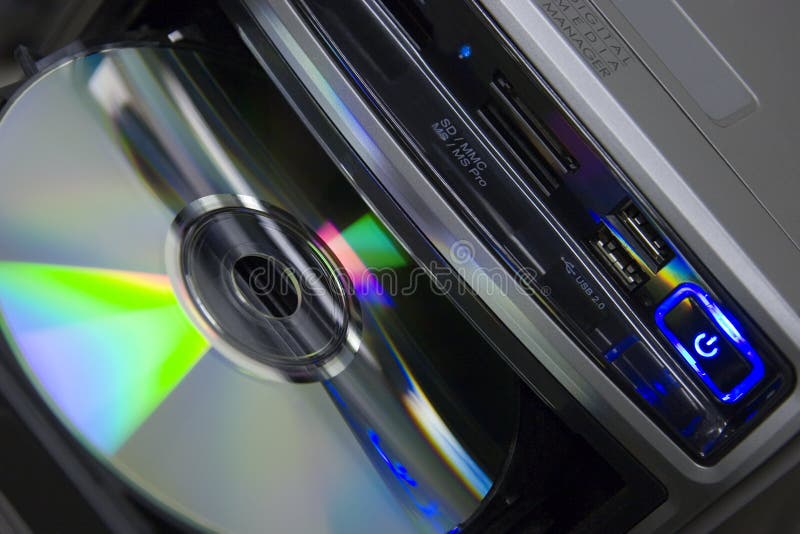 DVD Player stock image. Image of digital, movie, discs - 7921421