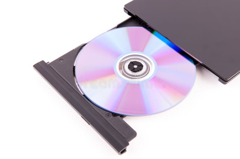 Open disc tray stock image. Image of device, compact - 21678221