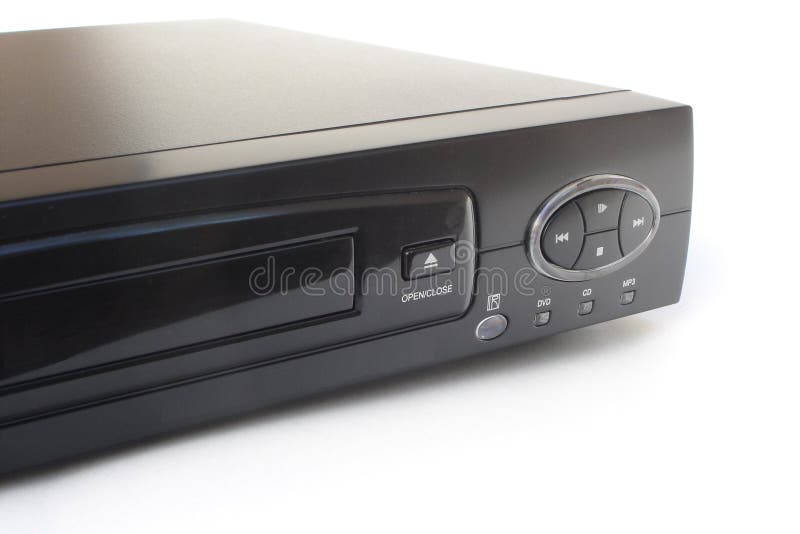DVD Player Panel stock image. Image of video, standard - 438709
