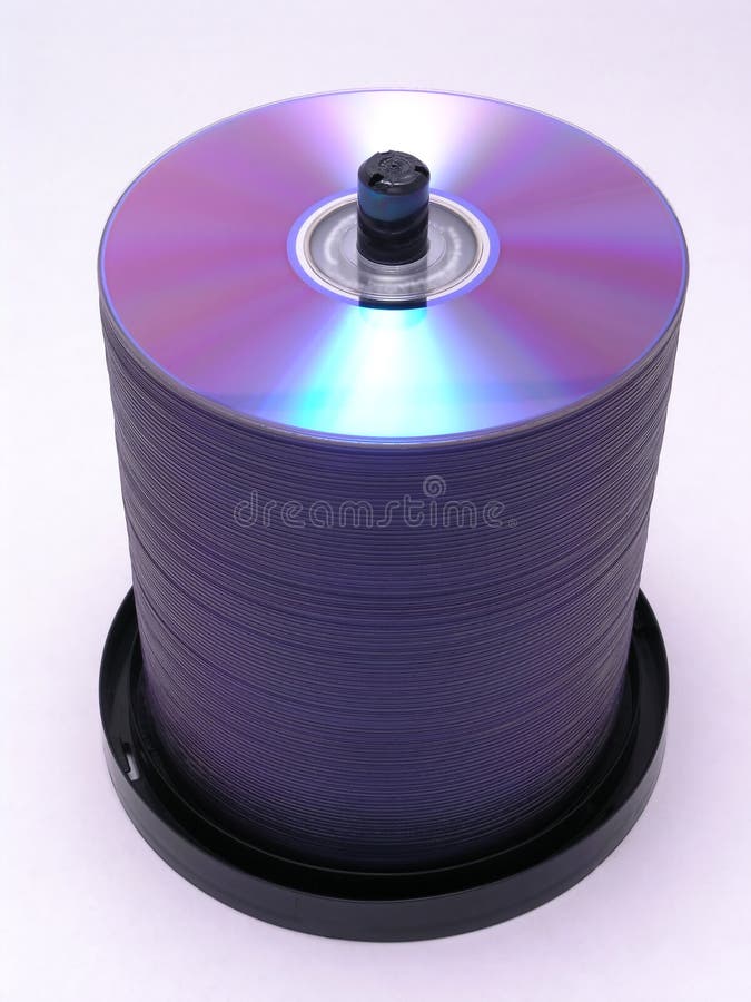 DVD compact disc stack stock image. Image of blank, disc - 5768291