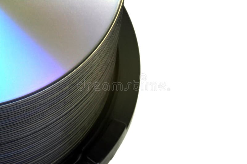 DVD stack on spindle stock photo. Image of shoot, collection - 23664206