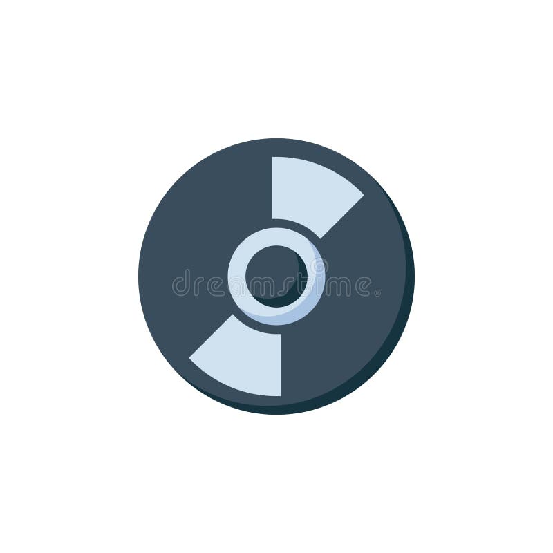 Dvd Vector Icon. Computer Component Icon Flat Style. Perfect Use for ...