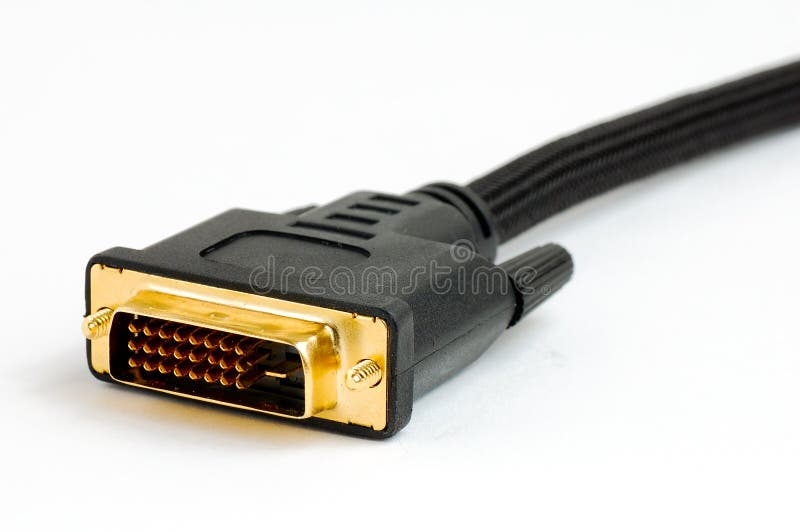 Monitor cable stock photo. Image of cable, blue, monitor - 501680