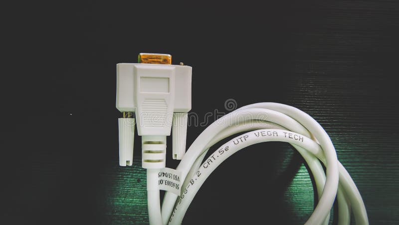 DVI Cable head port stock photo. Image of card, accessory - 96598574