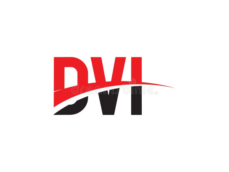DVI Letter Initial Logo Design Vector Illustration Stock Vector ...