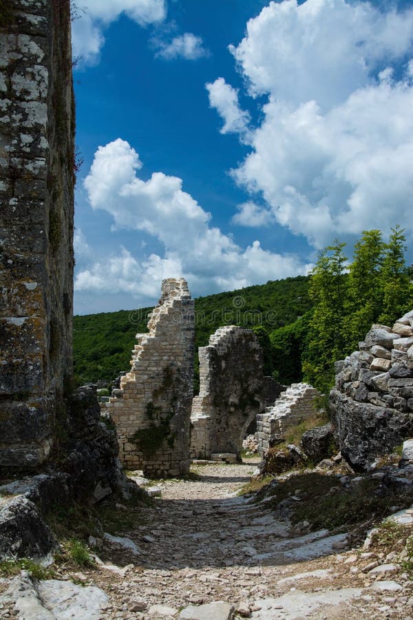 Dvigrad, Istria, Croatia stock photo. Image of kanfanar - 132113338