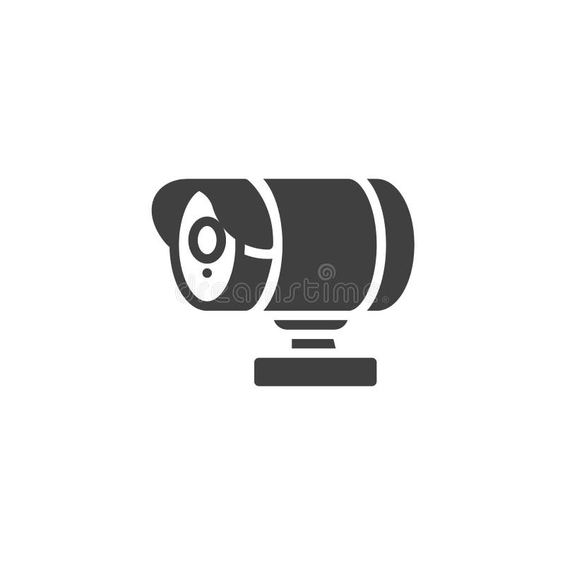 DVR camera vector icon stock vector. Illustration of perfect - 165654643