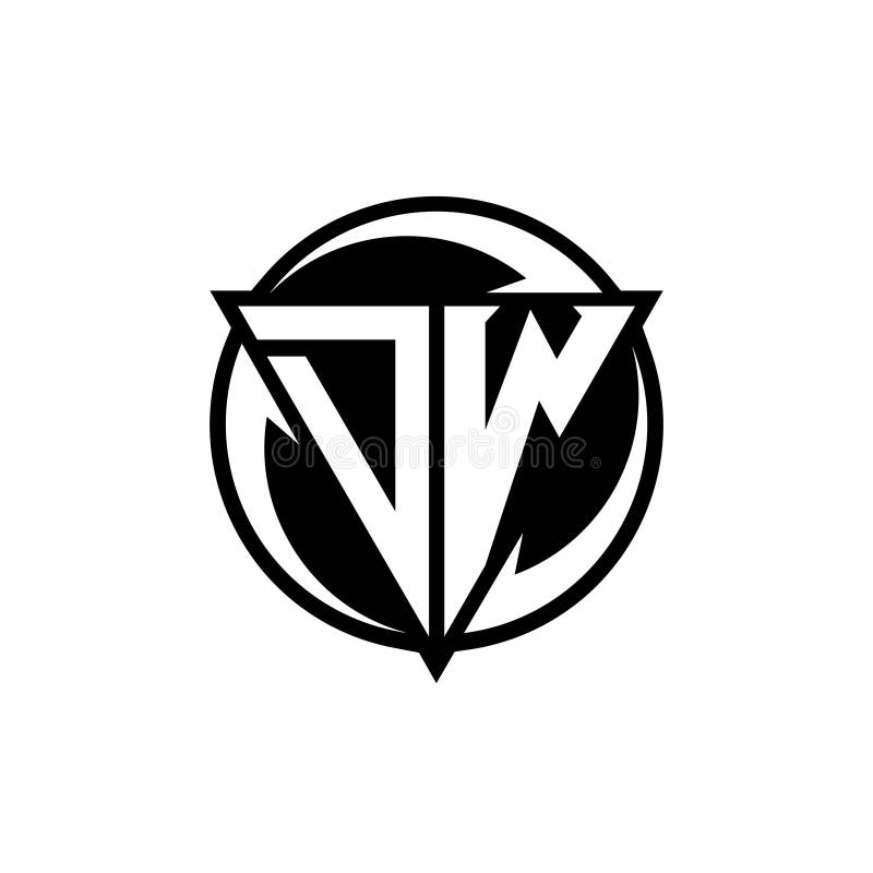 DW Logo Monogram Design Template Stock Vector - Illustration of black ...