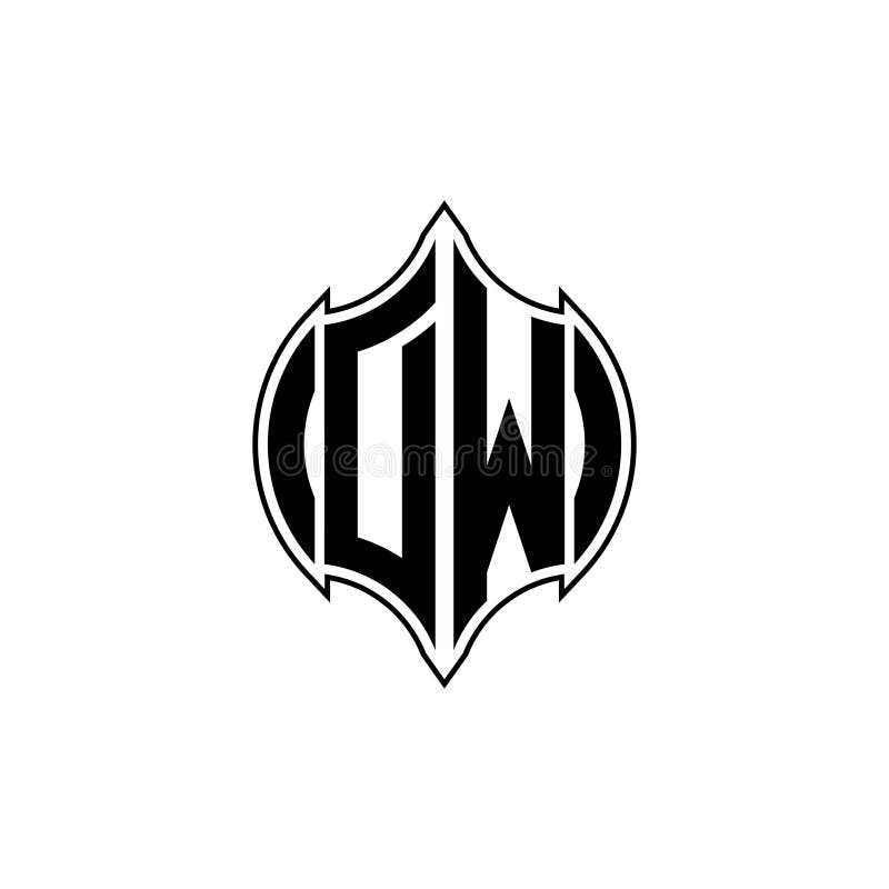 DW Logo Monogram Geometric Shield Shape Style Stock Vector ... DW Logo Monogram Geometric Shield Shape Style Stock Vector ...