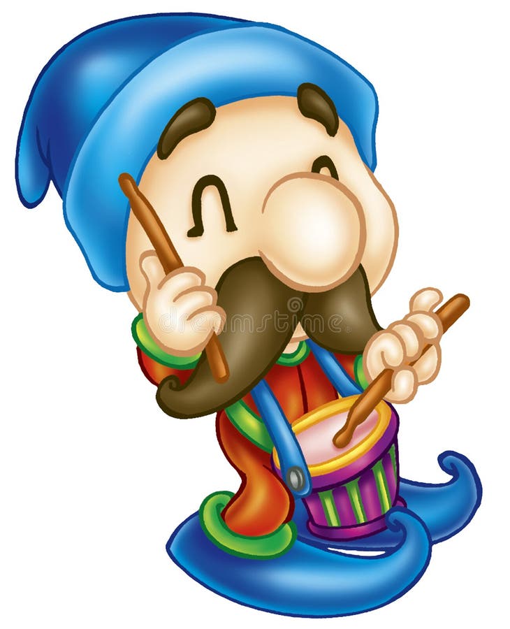 Blue Dwarf - Elf Doctor stock vector. Illustration of clipart - 8410621