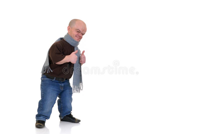 Dwarf, little man stock photo. Image of dwarf, male, leisure - 4152632