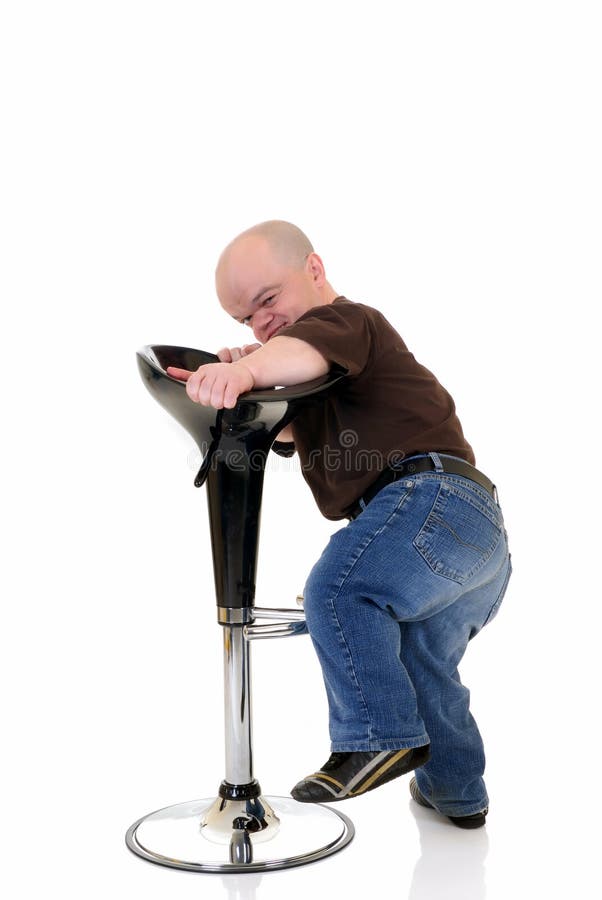 Dwarf, Little Man Photographer Stock Photo - Image of hobby, camera ...
