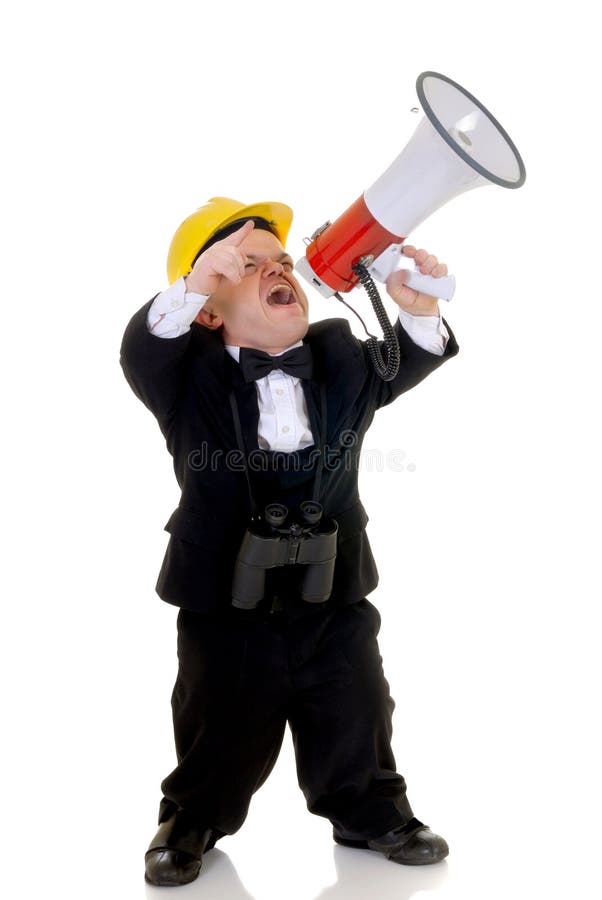 Dwarf, Little Man Photographer Stock Photo - Image of hobby, camera ...
