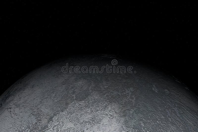Dwarf Planet Eris - Solar System Stock Illustration - Illustration of ...