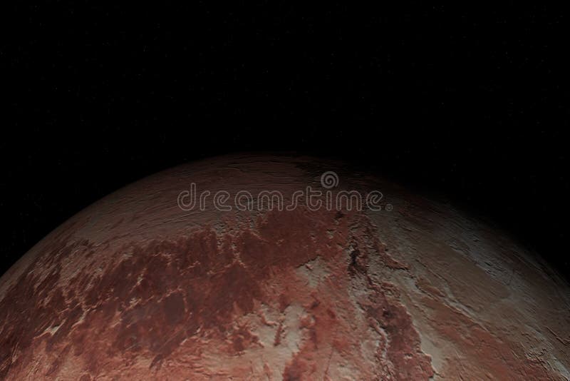 Dwarf Planet Makemake - Solar System Stock Illustration - Illustration ...
