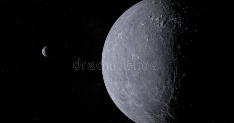 Orcus Dwarf Planet Rotating. Loop Stock Footage - Video of kuiper, loop ...