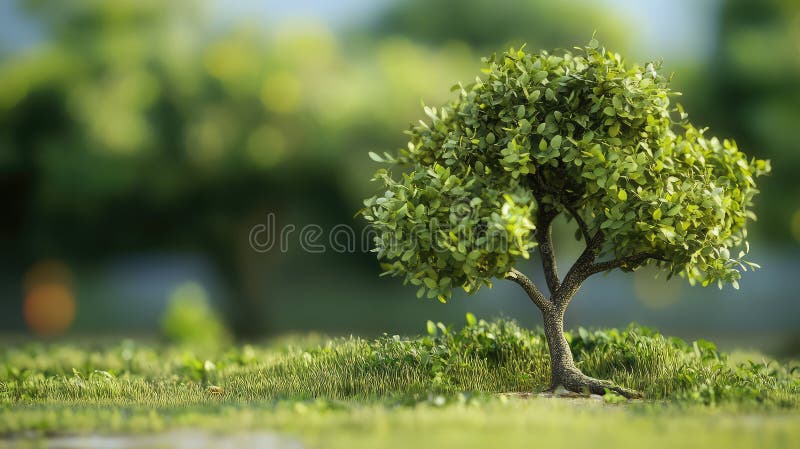 Dwarf small trees stock illustration. Illustration of shrub - 393723617