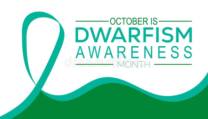 Dwarfism Awareness Month is Observed Every Year on October Stock Vector ...