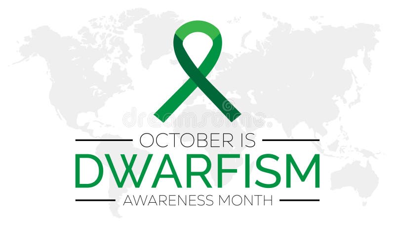 Dwarfism Awareness Month is Observed Every Year on October Stock Vector ...
