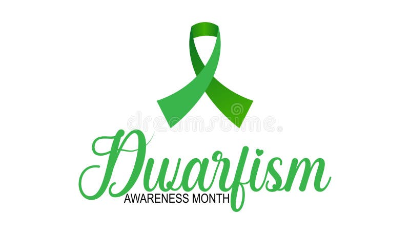 Dwarfism Awareness Month is Observed Every Year on October Stock Vector ...