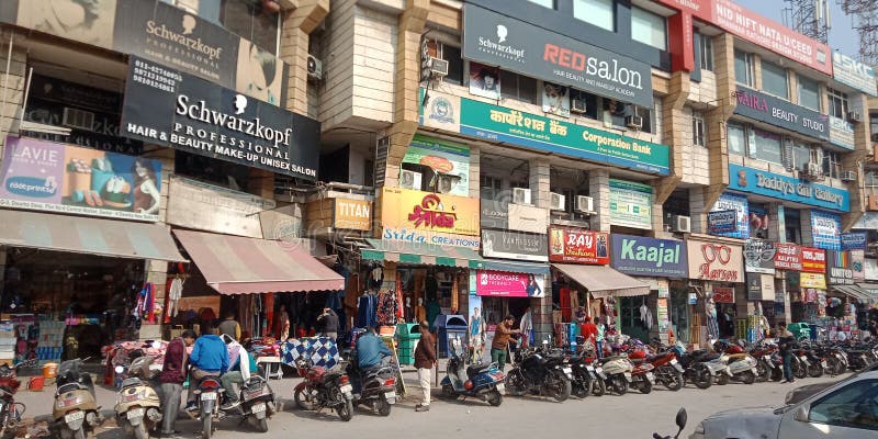 Dwarka Sector 12 Metro Station in Morning Editorial Photography - Image ...