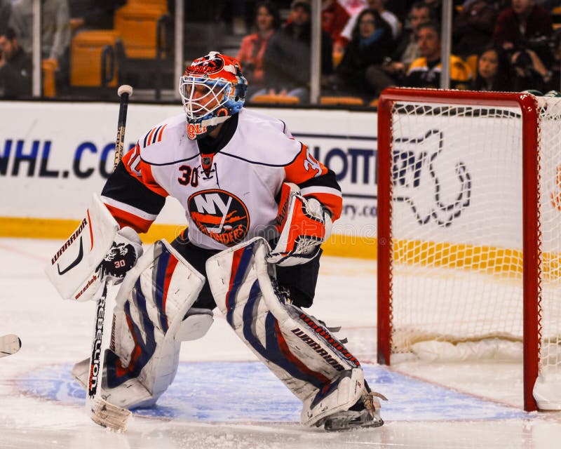 Dwayne Roloson, New York Islanders Imagen de archivo editorial - Imagen ...