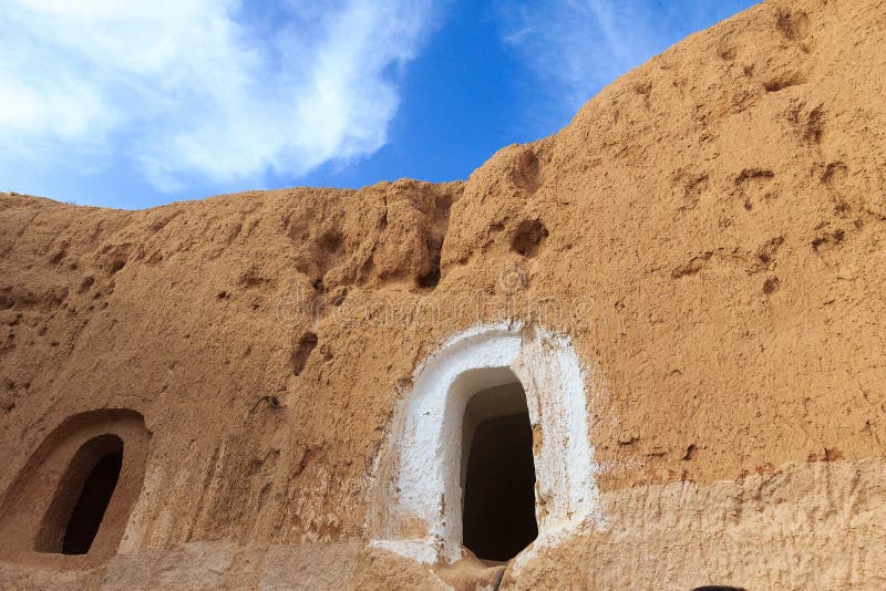 Dwelling Berber at Sahara Desert Stock Photo - Image of architecture ...