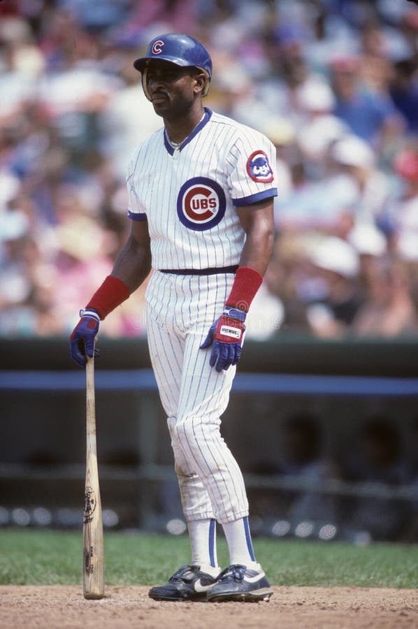 Dwight Smith Chicago Cubs editorial stock image. Image of game - 155239274