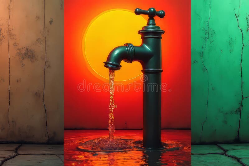 Dwindling Resources a Visual Representation of Water Scarcity in a Hot ...