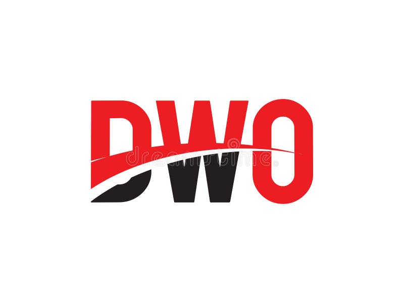 DWO Letter Initial Logo Design Vector Illustration Stock Vector ...