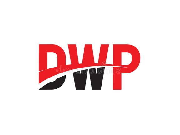 DWP Letter Initial Logo Design Vector Illustration Stock Vector ...